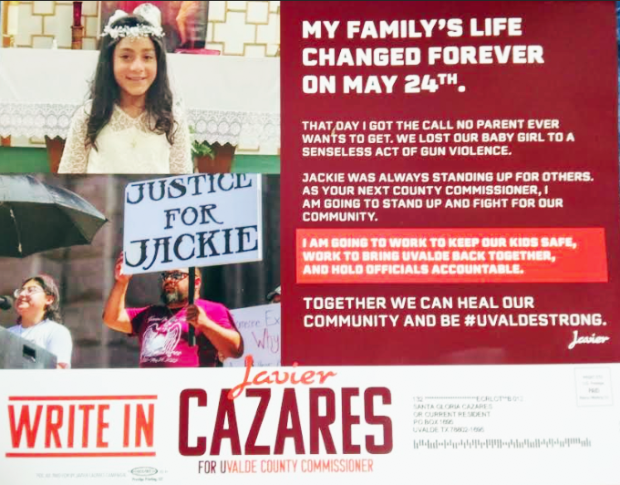 Letter to the Editor: Javier Cazares, Uvalde County Commissioner ...